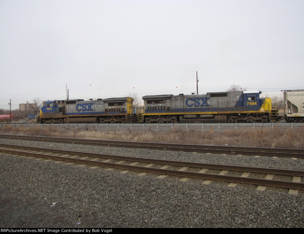 CSX 7494 and 7874